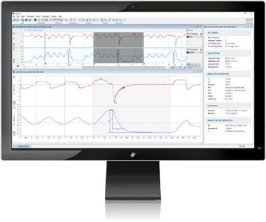 Spirometry Graph Analysis | Respiratory Software | ADInstruments