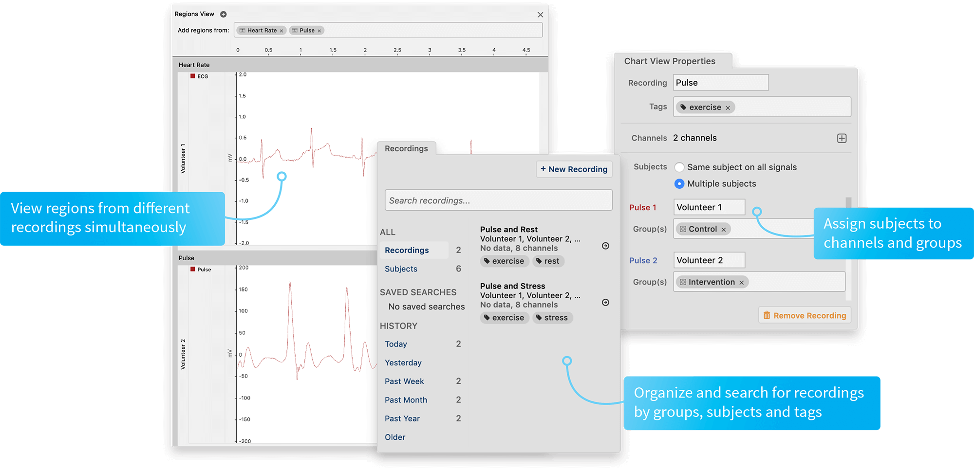 LabChart Lightning - EEG, EKG & ECG Data Acquisition (DAQ) Software